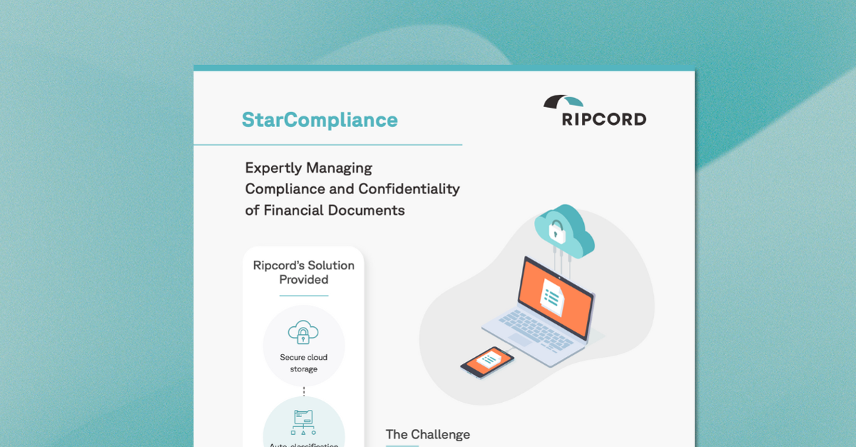 StarCompliance Case Study | Ripcord